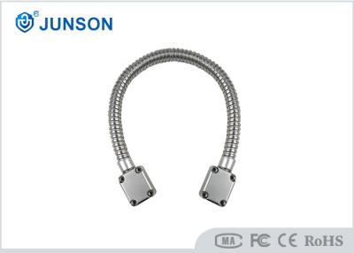 Zinc Alloy Head Stainless Steel Door Loop For Wire Protection