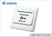 China Plastic Electric Door Exit Button 86x86mm Access Control Emergency Push 3A 36V DC 500K Cycles for sale