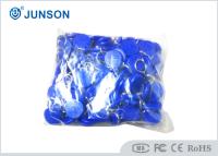 China 125kHz RFID Key Tag Access Control System PVC Key Fob TK4100 Chip 35x28mm for sale