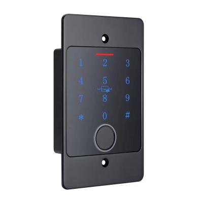 Caixa de metal à prova d'água Smart Tuya Wifi Autônomo Controle de acesso de impressão digital incorporado com teclado