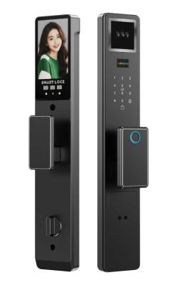 China Smart Face Recognition Door Lock with Fingerprint, App Control & Multi-Access Unlock for sale