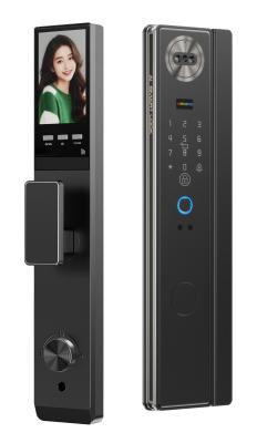 China Waterproof Smart Face Recognition Door Lock with Video Intercom & App Control for sale