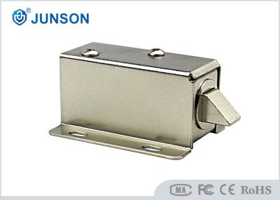 China High Stability Solenoid Electric Cabinet Lock 30cm Cables Terminal Storage 24V for sale