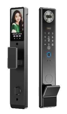 China Waterproof TTlock Tuya App Fingerprint Code Card Key Smart Door Lock for sale