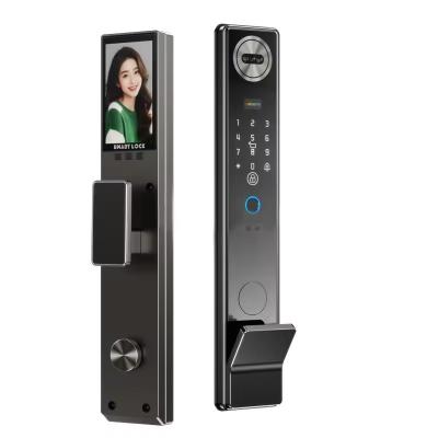 China Waterproof Smart Lock Real Time Video 3d Face Recognition Smart Fingerprint Lock for sale