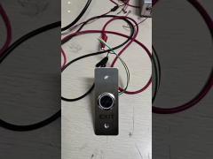 C.C. de aço inoxidável 12V do sensor infravermelho nenhum botão da saída do toque