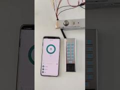 Tuya App Wasserdichtes Metallgehäuse WIFI RFID Smart Lock Fingerabdruck Zugangskontrolle