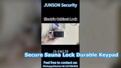 Secure Sauna Cabinet Lock Durable Zinc Alloy Keypad