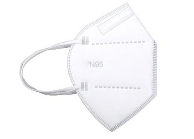 Cina del fronte eliminabile bianco medico della maschera 5Ply respirabile protettivo N95 in vendita