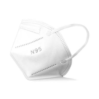 Cina del fronte eliminabile bianco medico della maschera 5Ply respirabile protettivo N95 in vendita