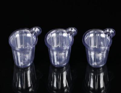 China Disposable Urine Cup Plastic Specimen Collection PE Material Transparent for sale