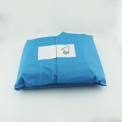 Cina Abitudine eliminabile paziente del pacchetto di procedura di ginecologia di SMS della laminazione chirurgica verde sterile chirurgica del pacchetto in vendita