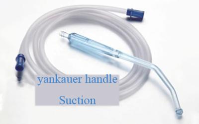 China Sterile Surgical Yankauer Handle Suction Tube Medical Disposable With CE ISO Certificate for sale