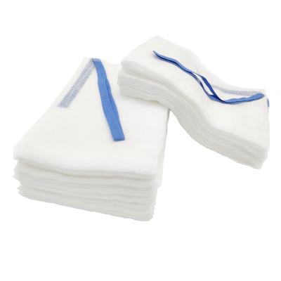 China 100% esponja cirúrgica 45cm x 45cm 8ply Lap Pad estéril da almofada abdominal médica do algodão à venda