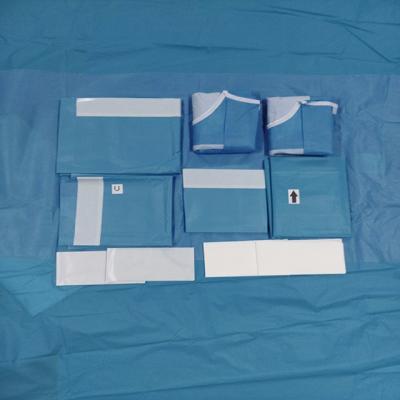 中国 医学の消費可能なEOの生殖不能の外科は置いた使い捨て可能なENTパックをおおう 販売のため