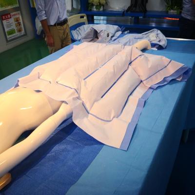 Cina Sistema chirurgico di riscaldamento di ipertermia della coperta di termale dell'aria medica eliminabile di inflazione ICU in vendita