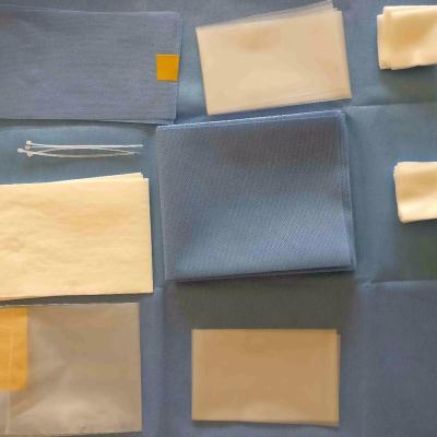 China Disposable Surgical Packs with High Absorbency Materials Ultrasonic Seam and OEM Accessories for Hospital And Emergency for sale