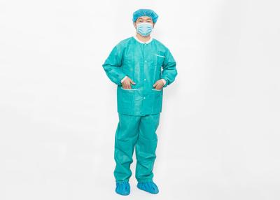Cina Manica lunga SMS/abito chirurgico eliminabile di Spunlace XXXL in vendita
