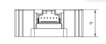 LKF-MSU102 MEMS Inertial Measurement Unit outline structure diagram view 2