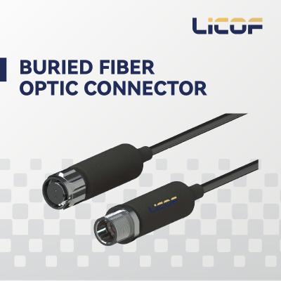 China 2 Core Fiber Optic Connectors Waterproof With Stainless Steel Construction for sale