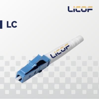 중국 사용자 친화적 인 Lc 광섬유 커넥터 Lc Upc 커넥터 널리 사용 된 1.25mm 판매용