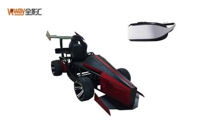 China Dynamic Control Race Car Simulator / F1 Simulator 3D Sound Comfortable Helmet for sale