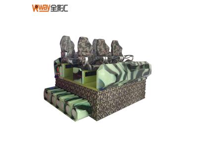 China Máquina de jogo do cinema da realidade virtual da forma 9D do tanque/VR com efeito do tiro à venda