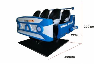 China 42 - Avance o cinema 6 da tela 9D VR de HD - couro bonde Seat do cilindro da linha central à venda