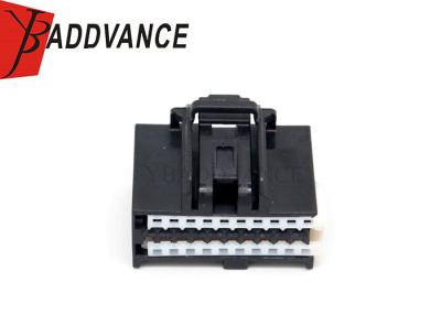 China 20 Pin Female PBT-GF20 Unsealed Black Automotive Electrical Connectors housing for sale