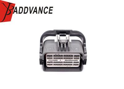 China Black 48 Pin Female Electrical ECU Wire Harness Connectors Housing For Automotive for sale
