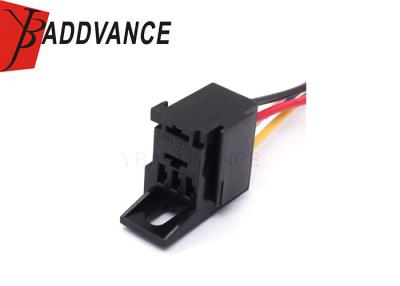 China TE Connectivity 3-1393310-8 Electric 5 Pins Relay Socket Wiring Harness for sale