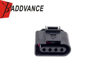 China 1J0973724 2.8 mm Sealed Series Flat Contact 4 Pin Female Connector For VW Audi for sale