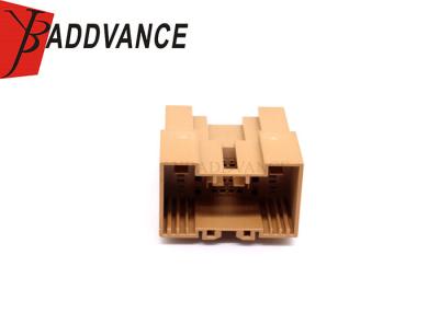 China 2-2298627-1 TE 24 Pin Brown Male Unsealed Automotive Electrical Connector For Car for sale