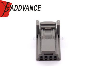 China Gray 4 Pin 1379658-2 Female Socket Connector Housing With Terminal for sale