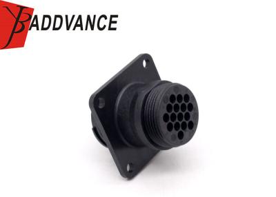 China 206036-1 16 Pin Male TE AMP CPC Series Circular Power Connector With Flange for sale