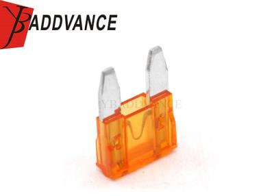 Cina Pk 5 36834 5 AMP Automotive Regular Orange Mini Blade Fuse Types For Relay in vendita
