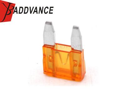 Cina Pk 5 36834 5 AMP Automotive Regular Orange Mini Blade Fuse Types For Relay in vendita