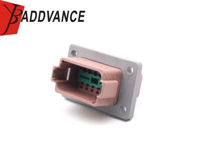China DT04-12PD-L012 DT Male 12 Pin TE Connectivity Deutsch Connectors With Wedgelock W12P for sale