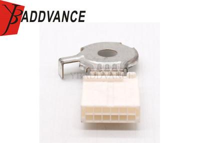 China Hot Sale 12 Pin Female Unsealed Automotive Electrical Connector White Color for sale