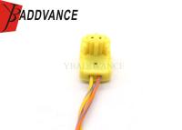 China 2 Pin Sealed Female Airbag Connector Wire Harness Plug Yellow PBT GF10 16-22AWG for sale