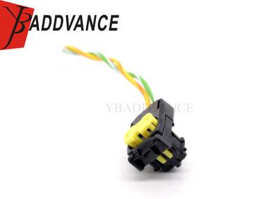 China 2326083-1 TE Connectivity AMP Black Color 2 Position Clock Spring Plug Airbag Connector for sale