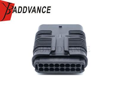 China 807-446 Hirschmann 1.2 Series 16 Way Male Front Bumper Connector For Tesla Model 3 for sale
