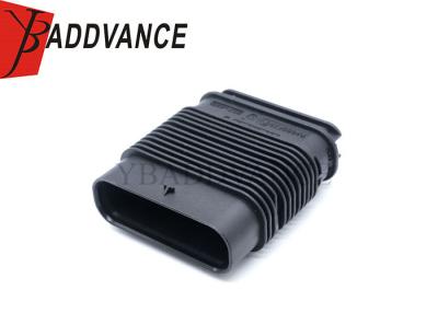 China 807-446 Hirschmann 1.2 Series 16 Way Male Front Bumper Connector For Tesla Model 3 for sale