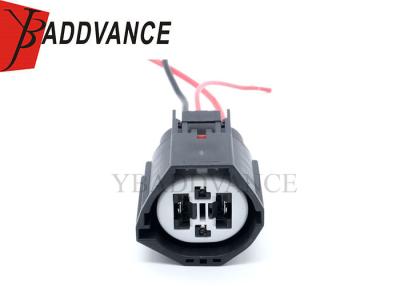 China 7283-8496-30 Yazaki Waterproof 4 Pin Female Cooling Fan Connector Wire Harness for sale