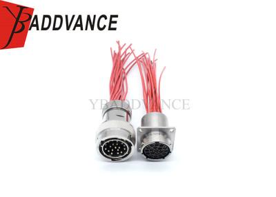 China CT63-1619ZKN-01 CT63-1619TJN-01 JONHON 19 Pin IP67 Circular Male and Female Industrial Metal Connector for sale