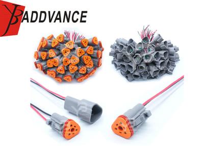 China Automotive Electrical DT06-3S DT04-3P Deutsch DT Series Female Male 3 Pin Connector Pigtails Waterproof for sale