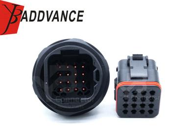 China 16 Pin Round Flange ECU Itt Auto Electrical Male Female Connector 132016-000 132016-001 for sale