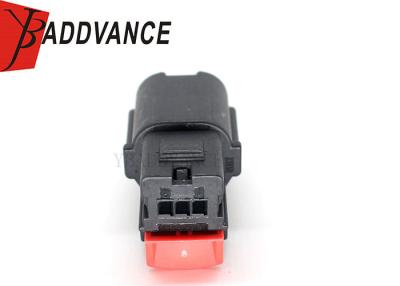 China 3 Pin Female Molex Connector MX64 31403-3700 , Straight 2.54 mm Pitch Connector for sale