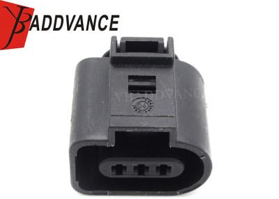 China 1.5mm Sealed 3 Way Camshaft Sensor Connector 1J0 973 703 1J0973703 Black Color for sale