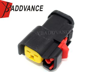 Cina I connettori dell'iniettore di combustibile dell'alloggio PA66/impermeabilizzano un connettore automobilistico di 2 Pin in vendita